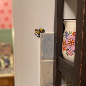 Miniature Bee to Sit on a Door Frame Corner - Etsy UK