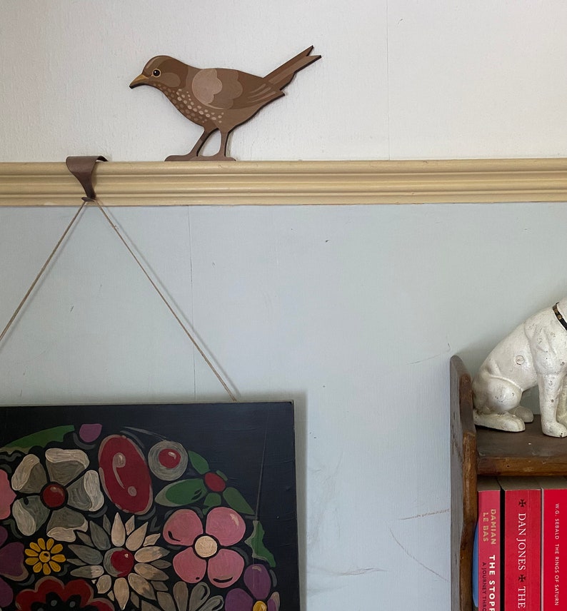 Female Blackbird to Sit on a Door Frame - Etsy