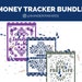 Money Tracker Bundle Printable Digital Finance Planner - Etsy