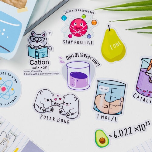 Genetics Pun Stickers Science Biology Genetics Pre-med - Etsy