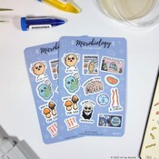 Cute Cell Culture Vinyl Sticker Sheet Science Biology Stem - Etsy