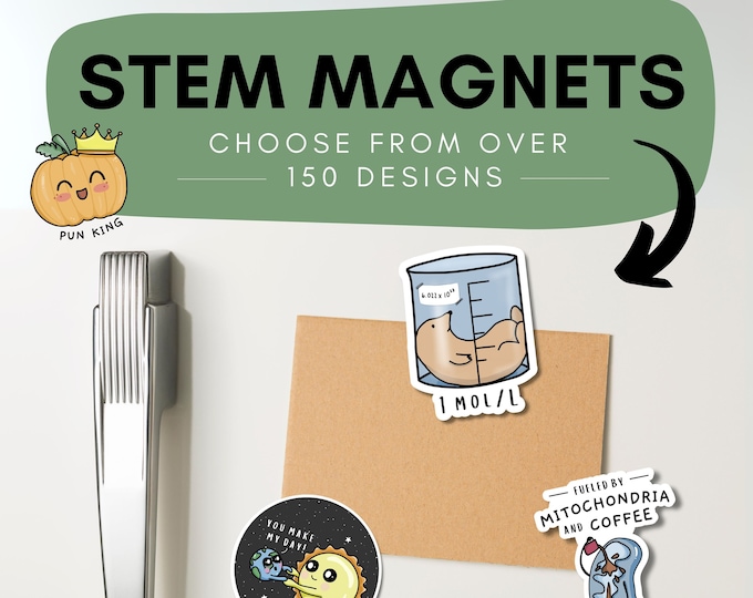 STEM Pun Prints Funny Science Prints, Science Posters, Pun Prints ...