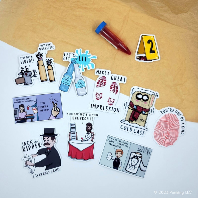 Sticker Scene Science - Etsy