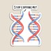 Genetics Pun Stickers Science Biology Genetics Pre-med | Etsy