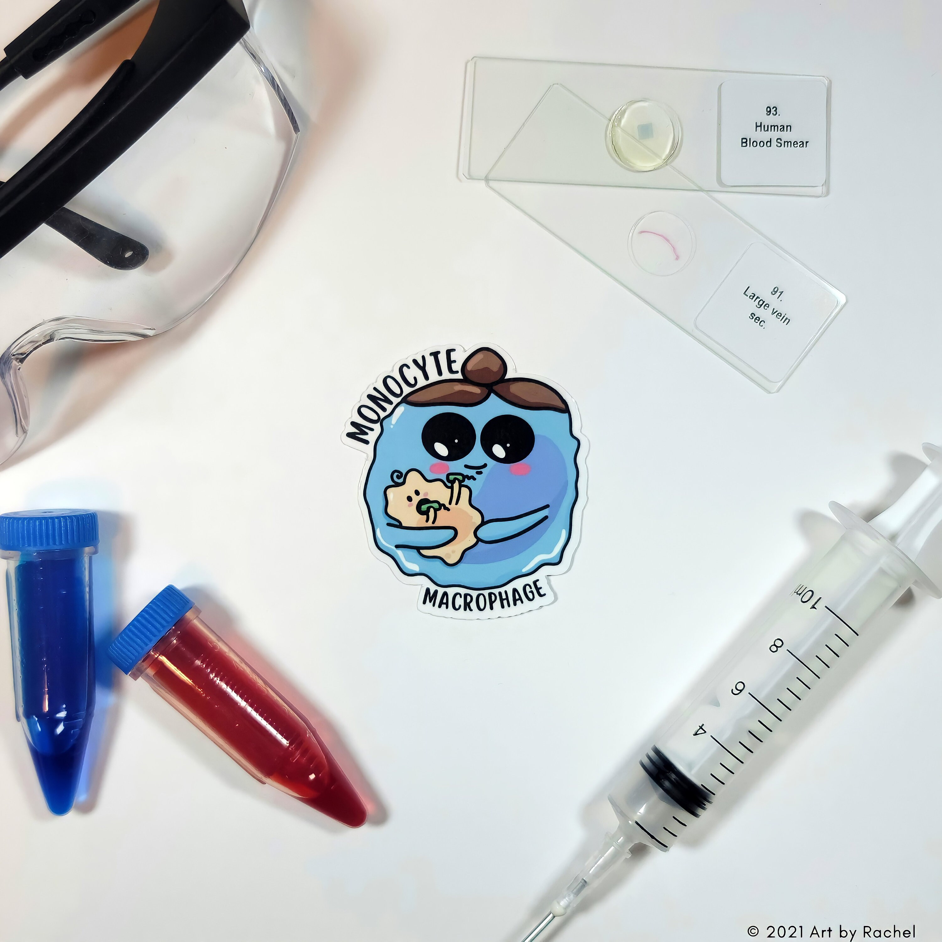 Blood Cells Stickers or Magnets Science Hematology - Etsy