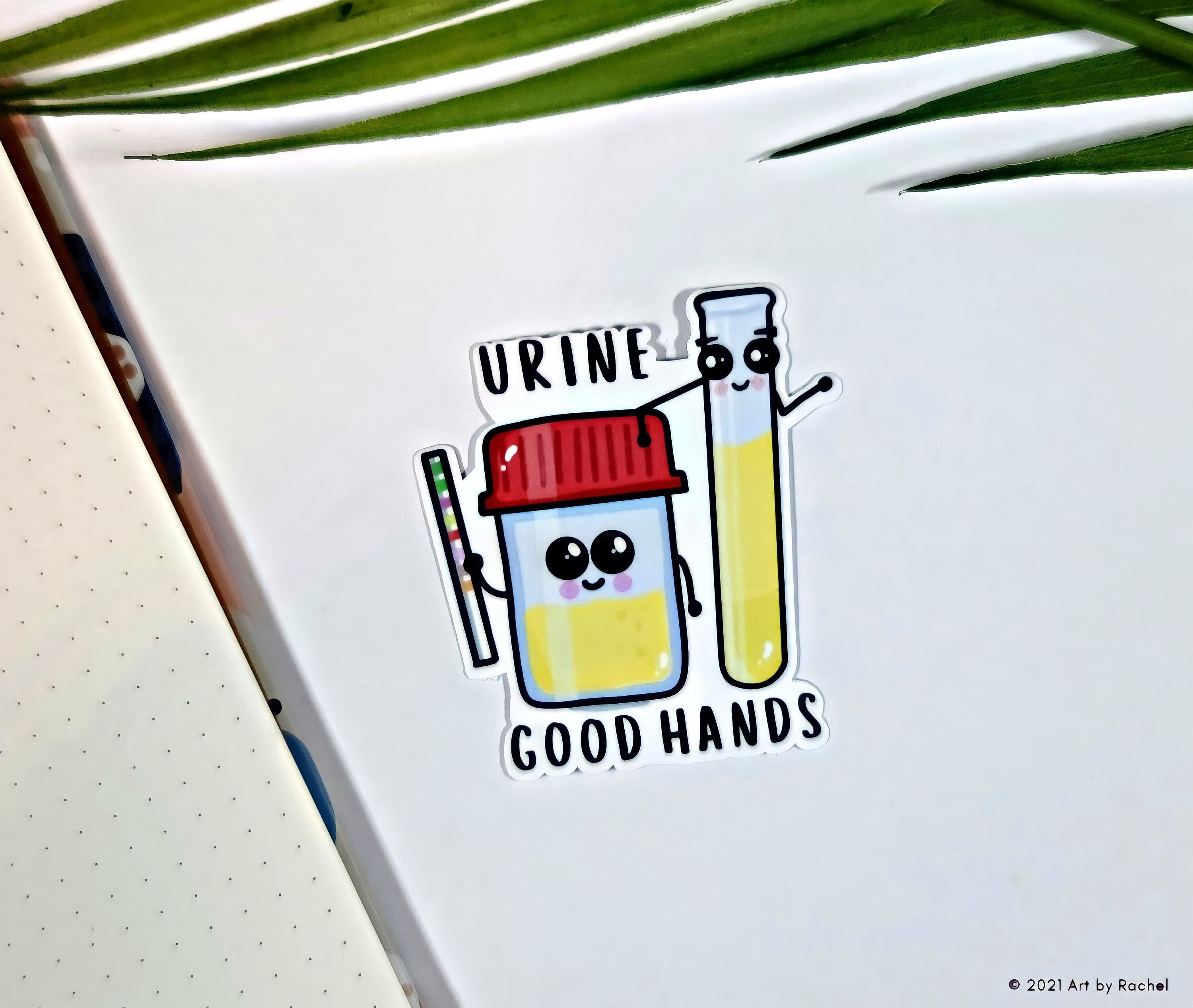 Urine Good Hands Sticker or Magnet Urology Urine Assay - Etsy