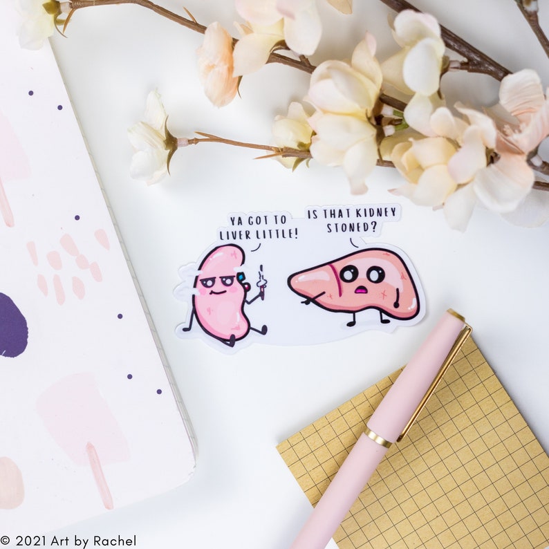 Medical Pun Stickers Science Medicine Pre-med Anatomy | Etsy