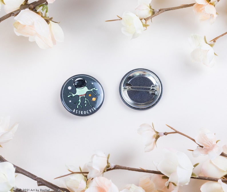 STEM Buttons Pins Science Chemistry Medicine | Etsy