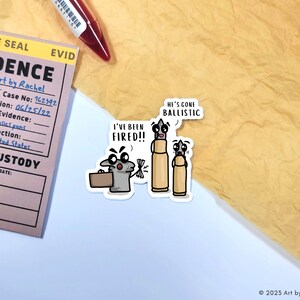 Forensics Pun Stickers Criminology Crime Scene Investigator - Etsy