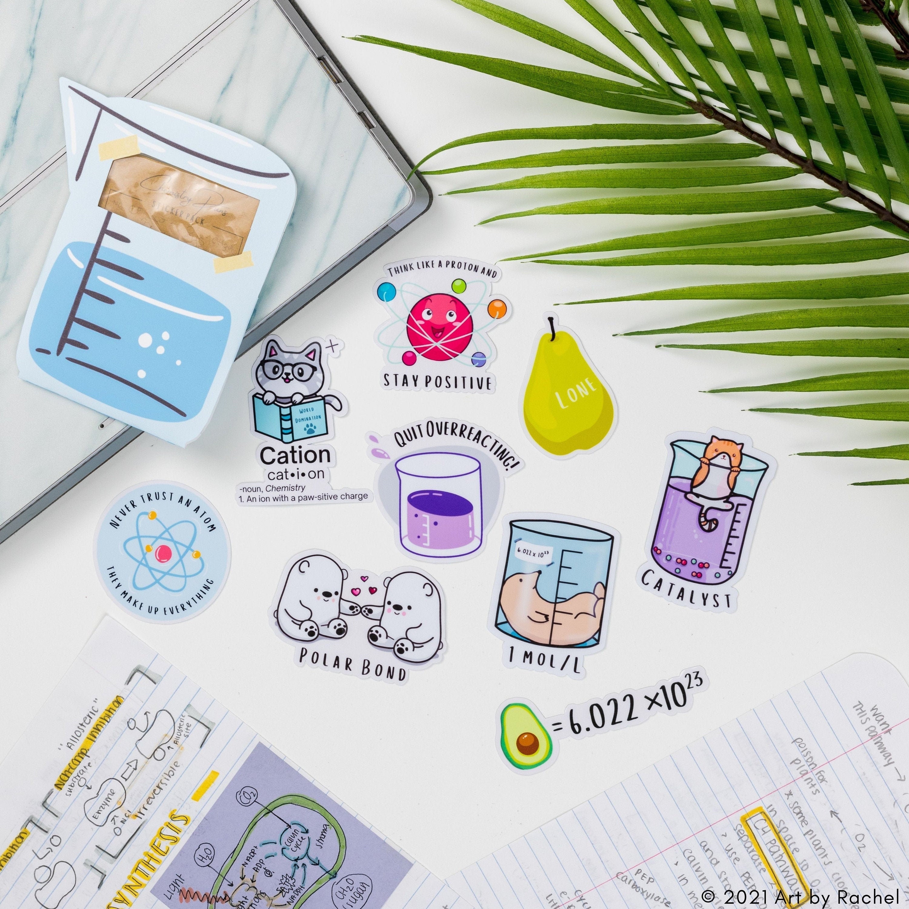 Chemistry Pun Stickers Science Chemistry Orgo Pre-med | Etsy