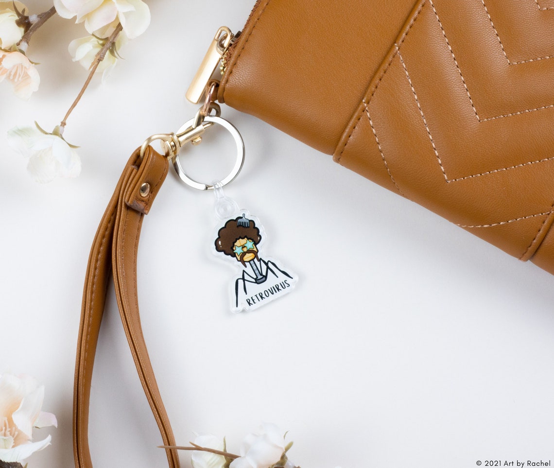 STEM Mini Keychains Science Chemistry Nursing Medicine | Etsy