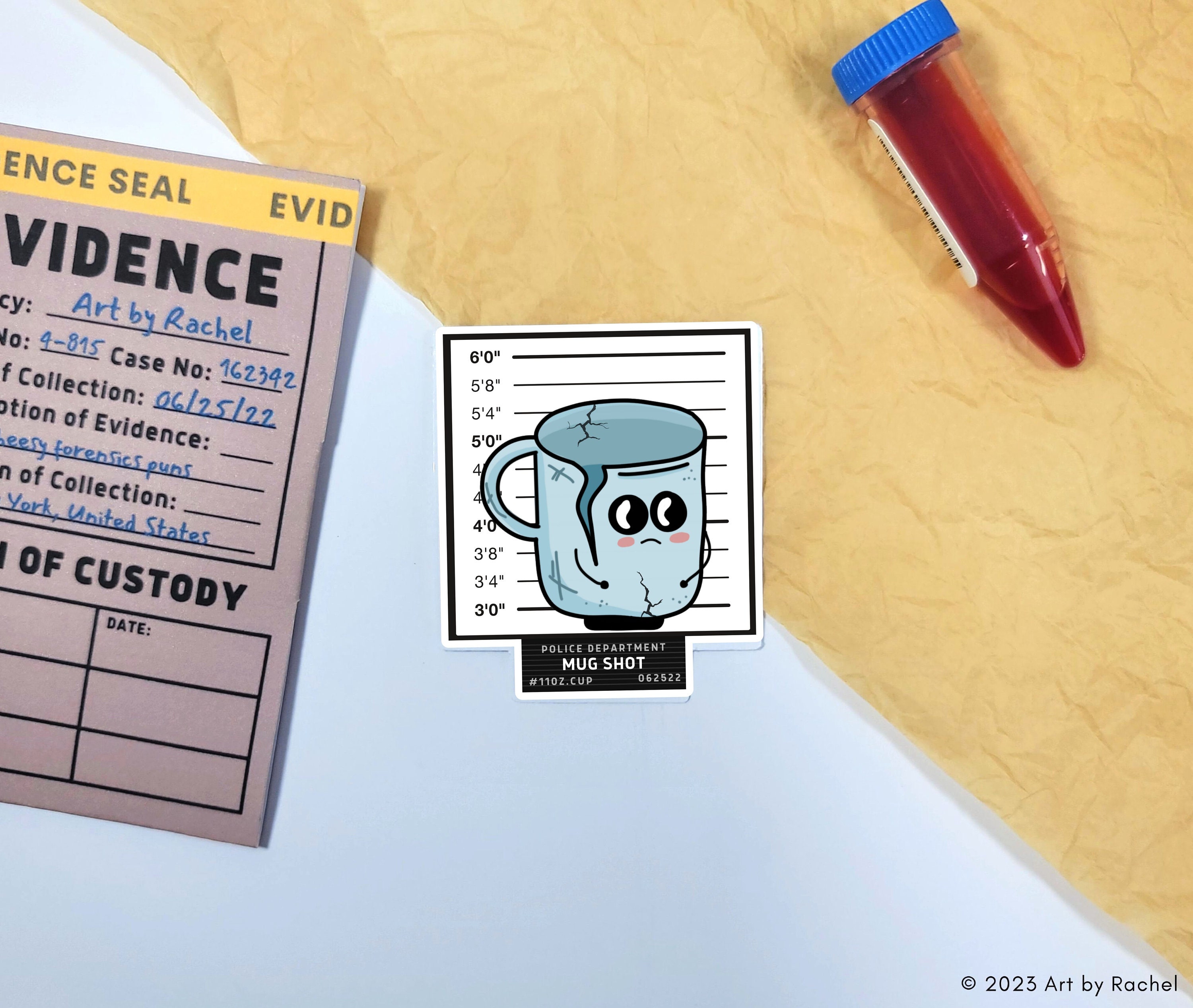 Mug Shot Sticker or Magnet Criminology Forensics - Etsy