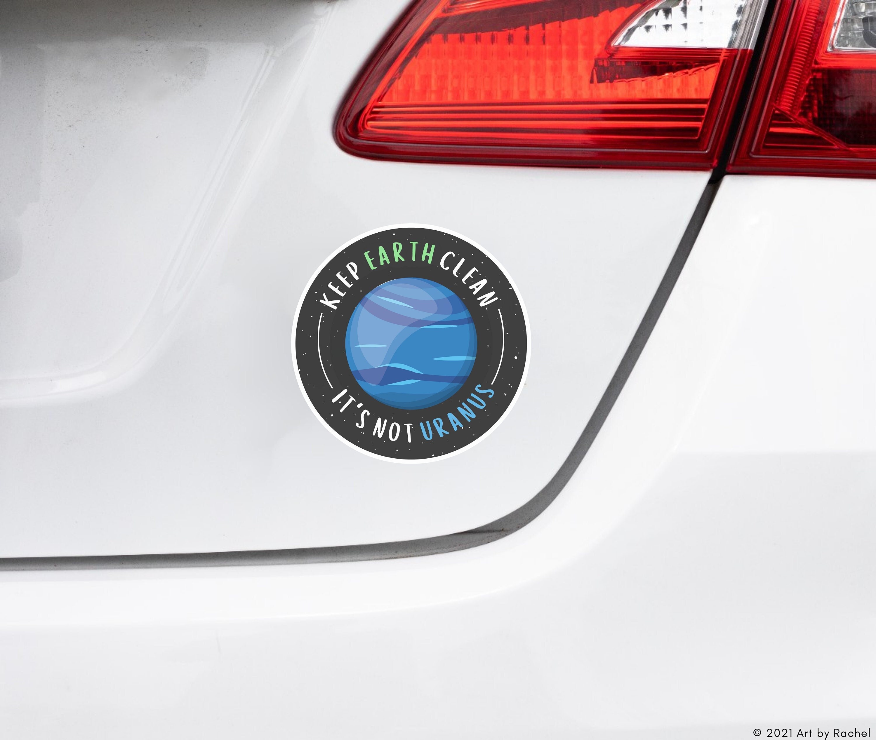 Earth Art Bumper Sticker
