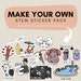 Make Your Own: STEM Sticker Pack Science Medical - Etsy