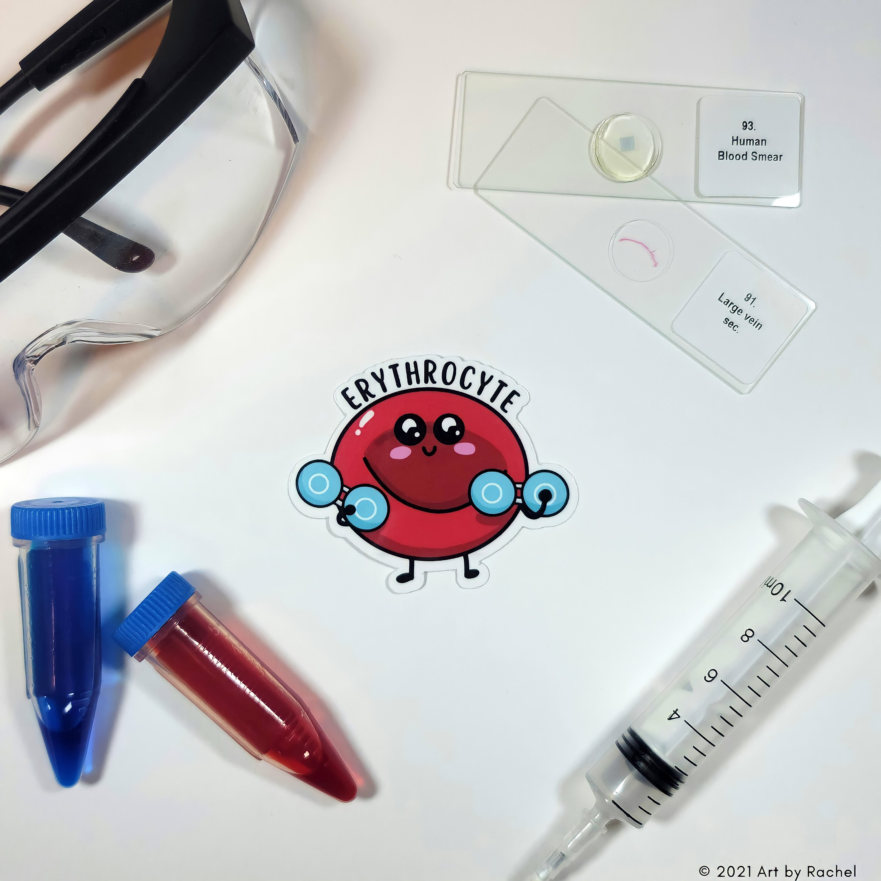 Blood Cells Stickers or Magnets Science Hematology - Etsy