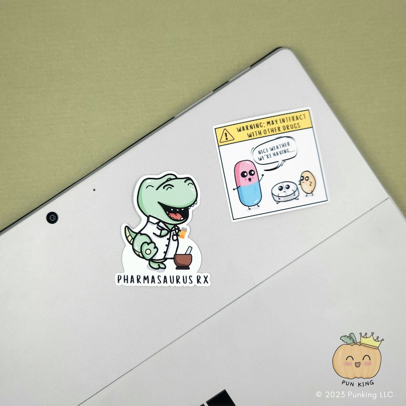 Pharmacy Pun Stickers Science Medicine Biochem Nursing - Etsy