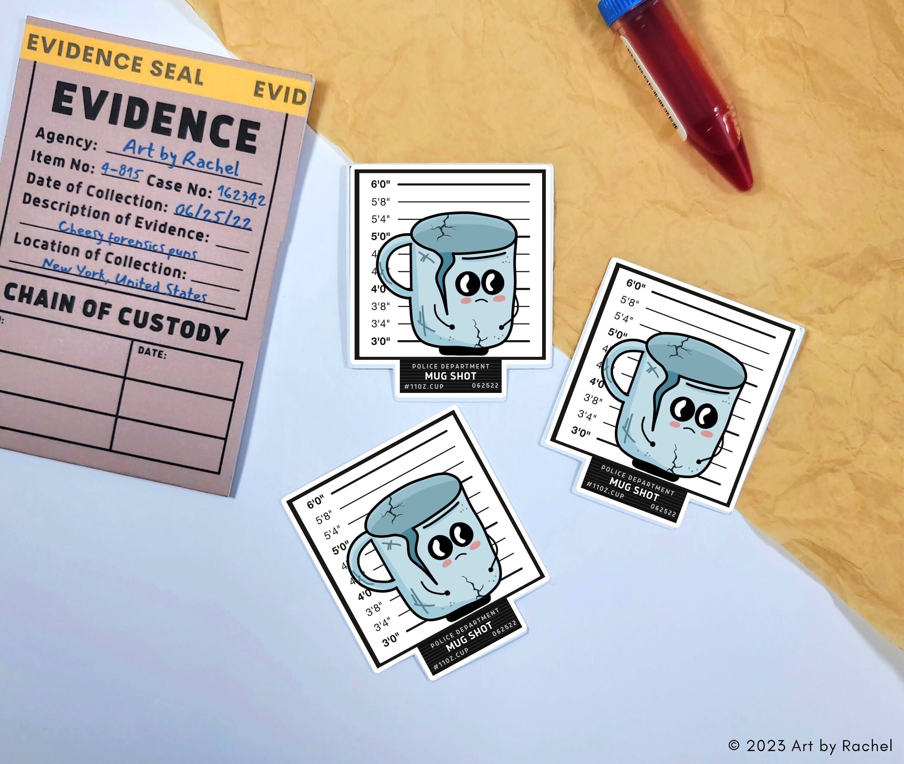 Mug Shot Sticker or Magnet Criminology Forensics - Etsy