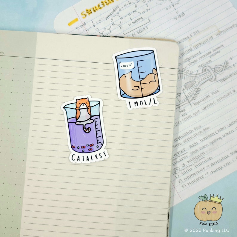 Science Pun Stickers Science Biology Chemistry Pre-med - Etsy