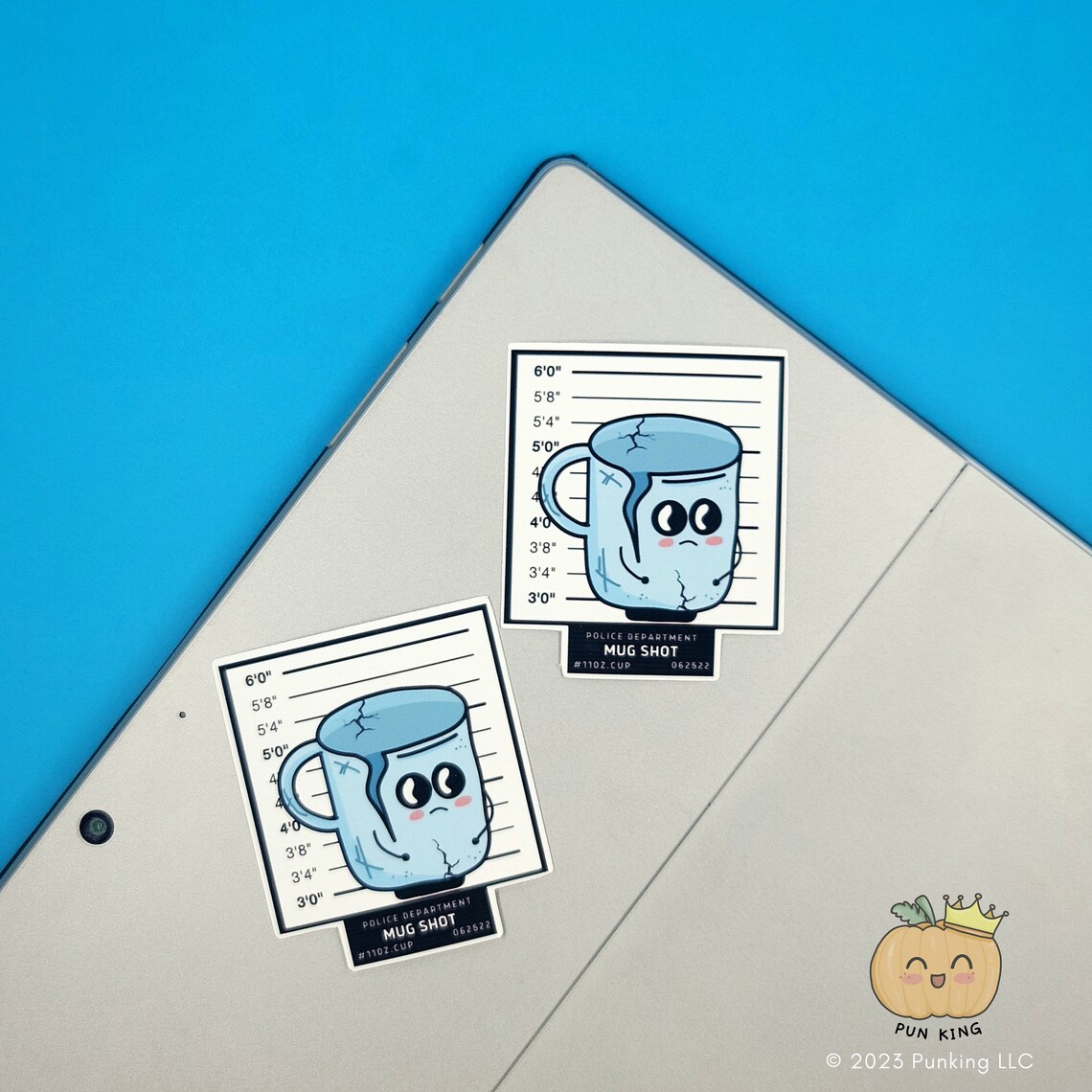 Mug Shot | Sticker or Magnet | Criminology, Forensics | Laptops, Water ...