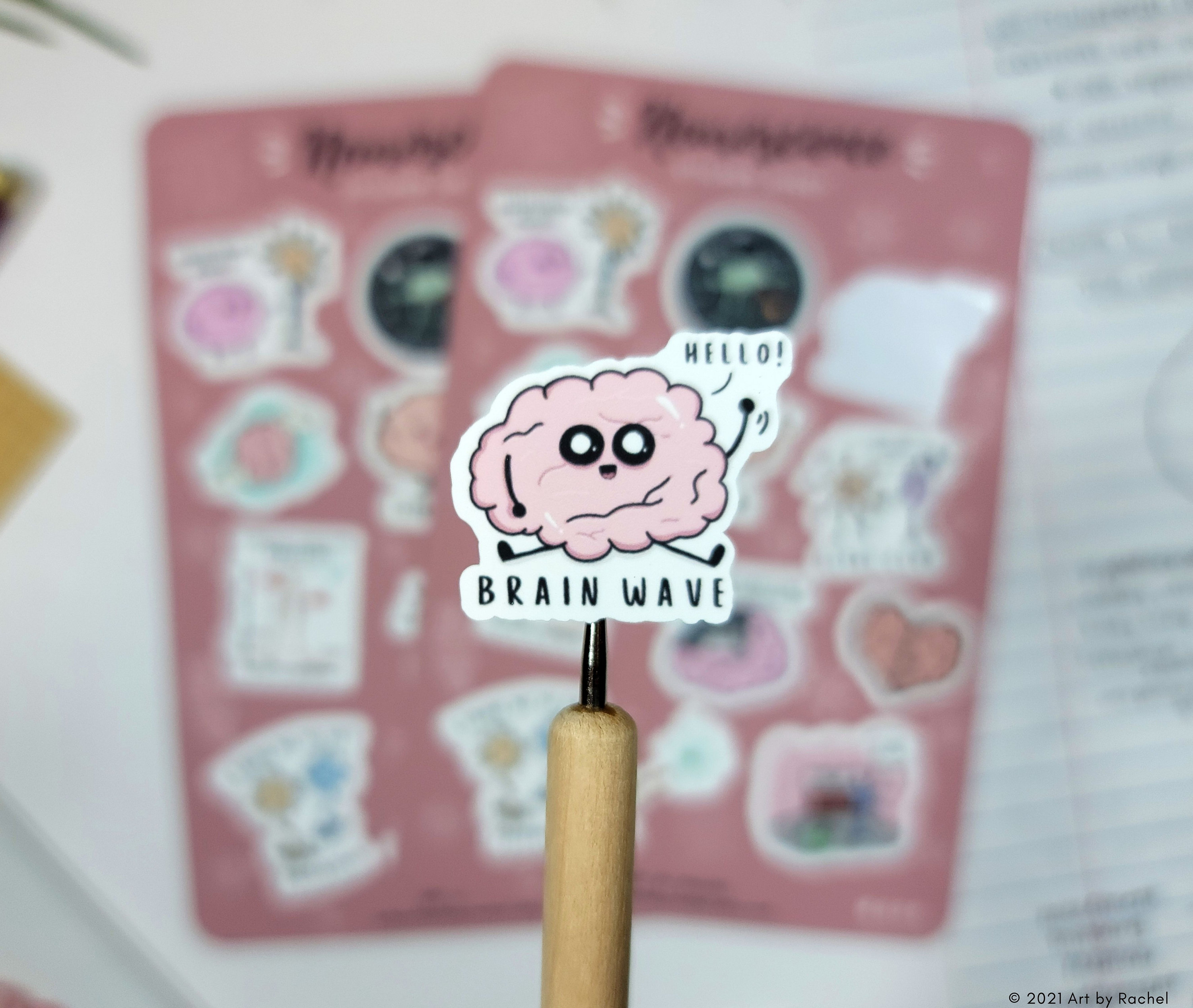 Neuroscience Sticker Sheet Anatomy Pre-med Neurobiology - Etsy