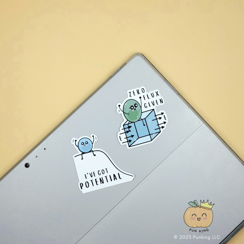 Physics Pun Stickers Science Physics Math Chemistry - Etsy