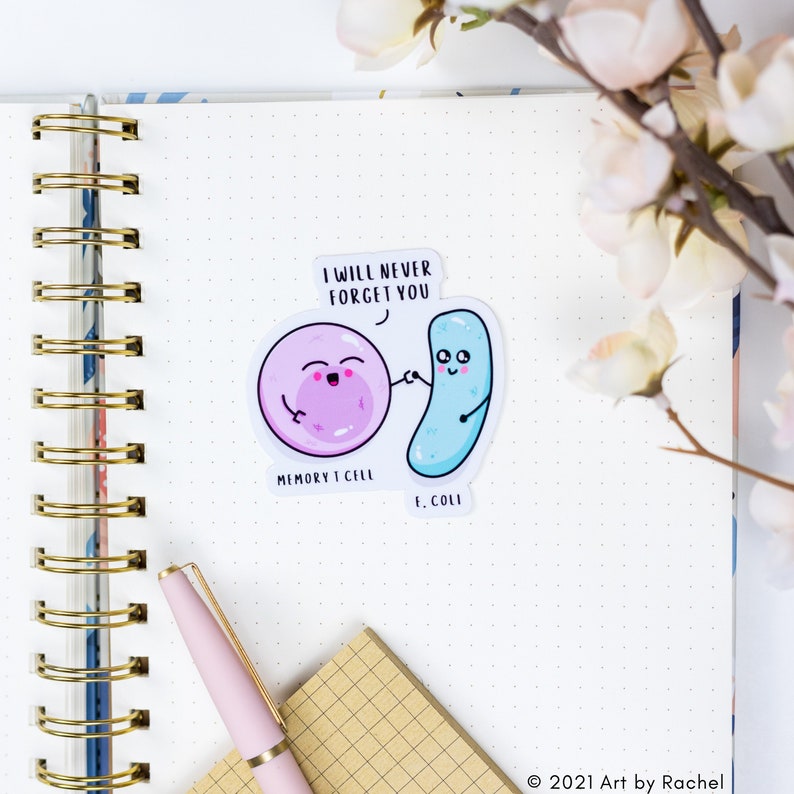 Immunology Pun Stickers Science Immunology Microbiology - Etsy