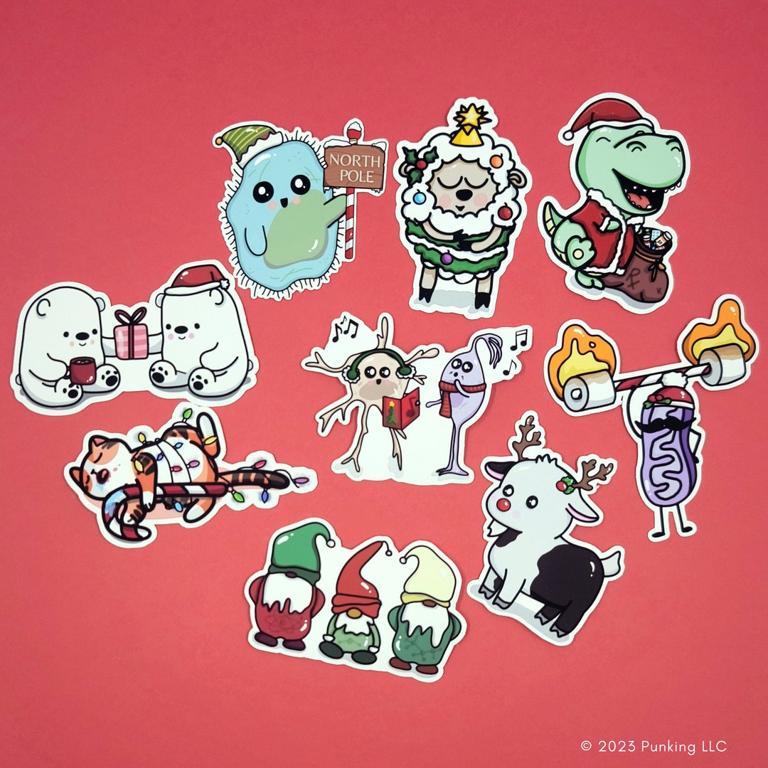 STEM Holiday Stickers | Science, Medicine, Pre-med, Anatomy | Water ...