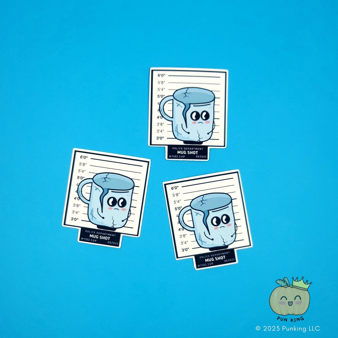 Mug Shot | Sticker or Magnet | Criminology, Forensics | Laptops, Water ...