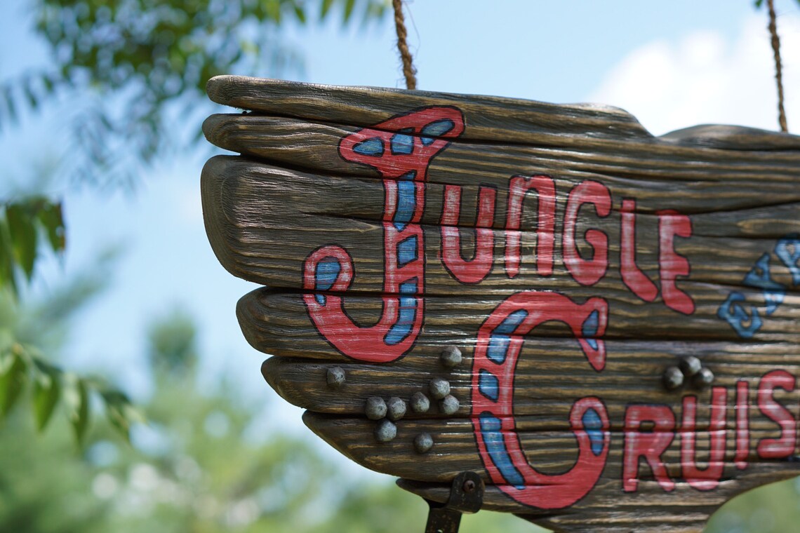 Jungle Cruise Sign - Etsy