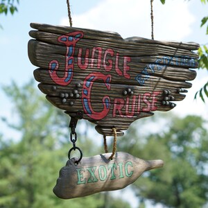 Jungle Cruise Sign - Etsy