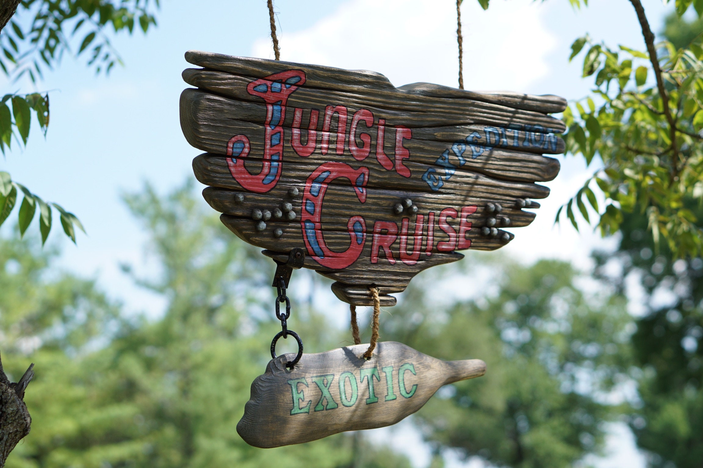 Jungle Cruise Sign - Etsy