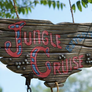Jungle Cruise Sign - Etsy