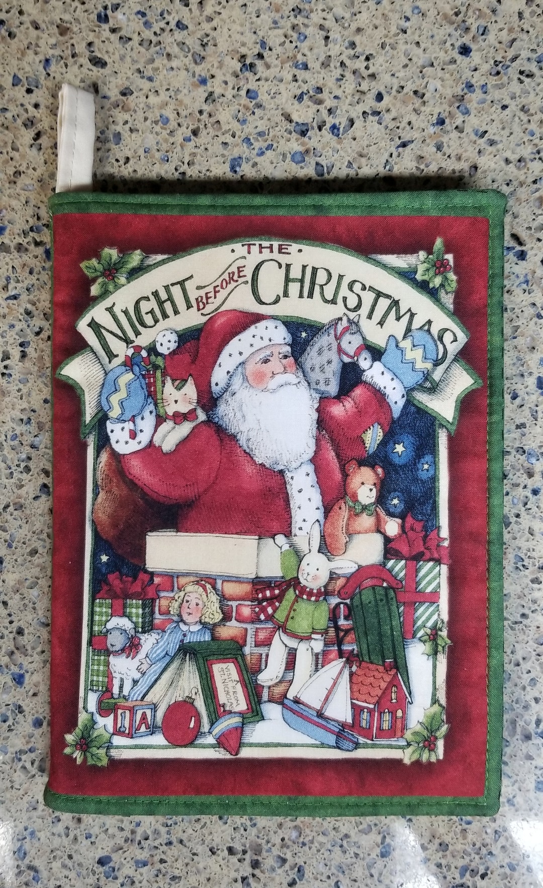 The Night Before Christmas - Fabric Book - Etsy