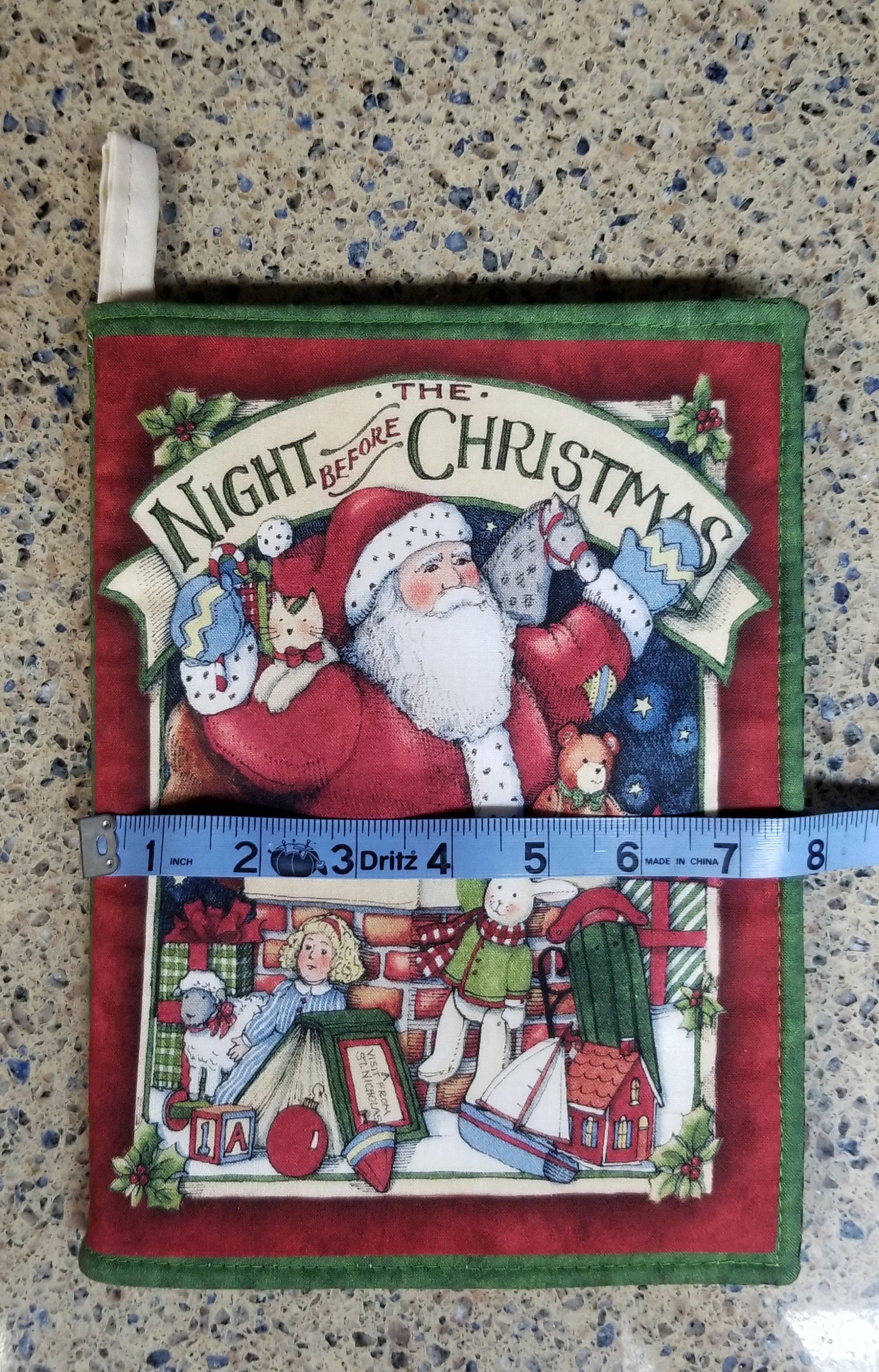 The Night Before Christmas - Fabric Book - Etsy