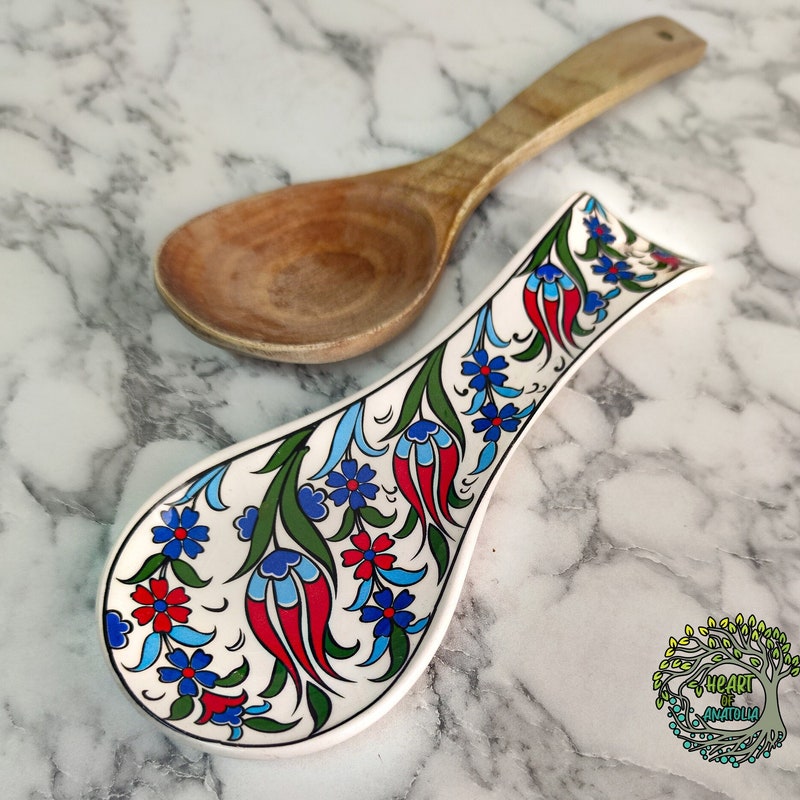 Ceramic Spoon Rest - Etsy