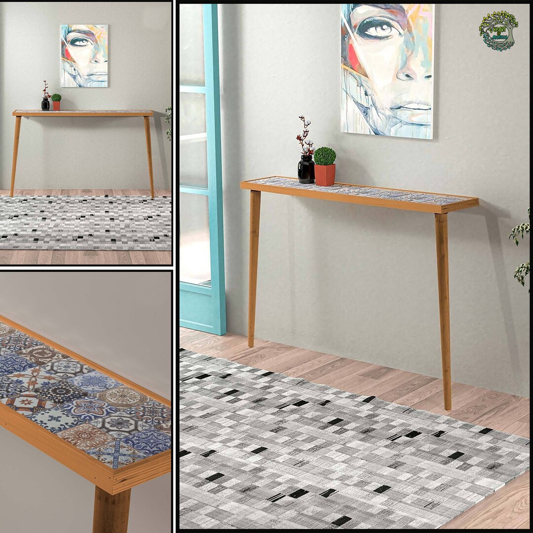 Side Table | Unique Sideboard Entryway End Coffee Table | Handmade Wood ...