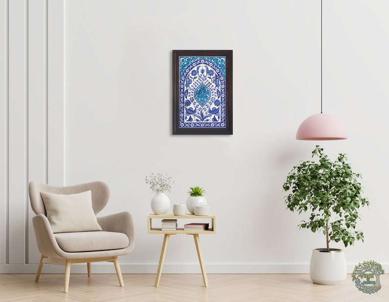 Decorative Ceramic Tile Frame Wall Decor Kitchen Tile Wall - Etsy