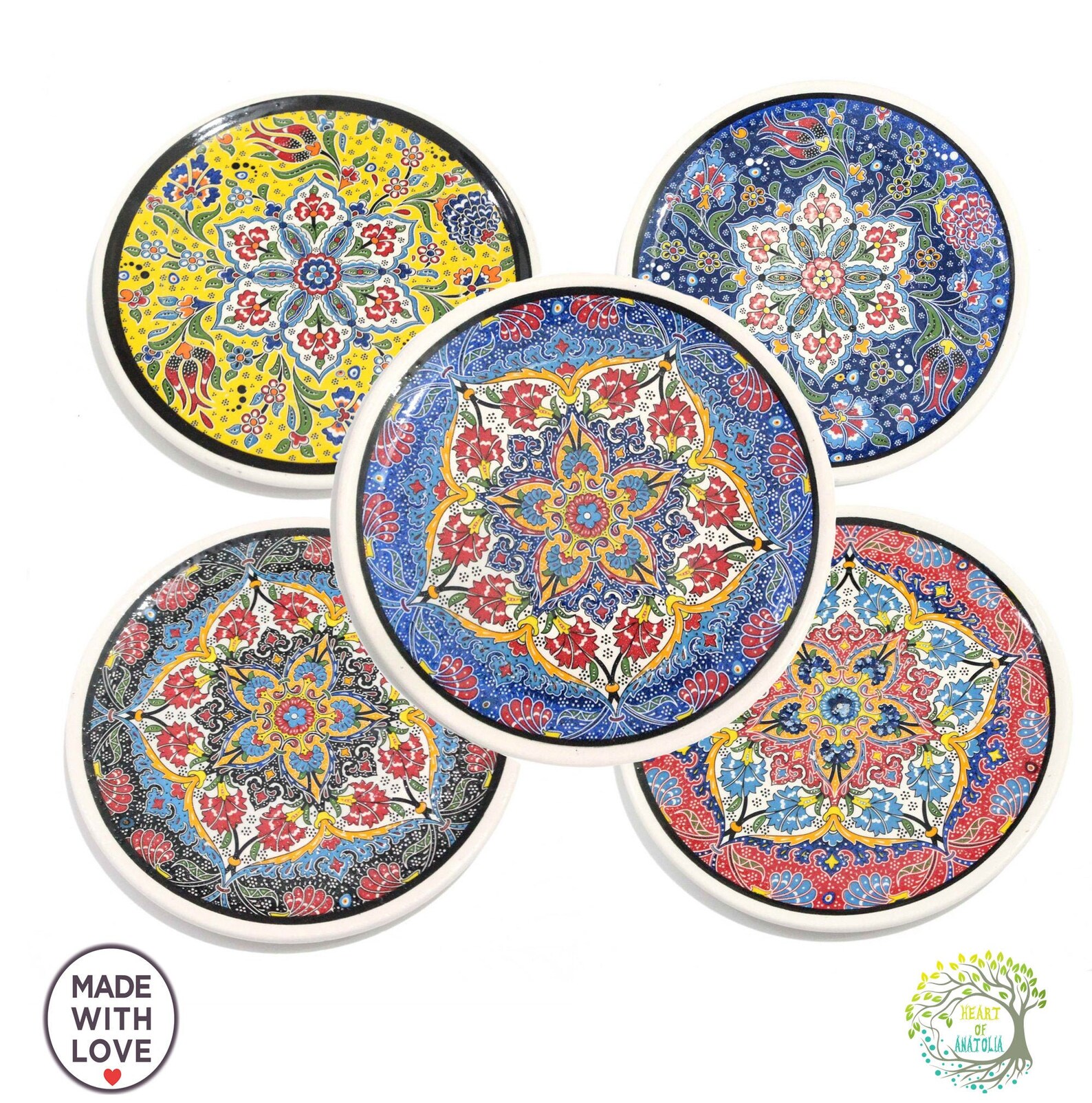 6 Pcs Decorative Serving Cake Dessert Plates Set of 6 - Etsy