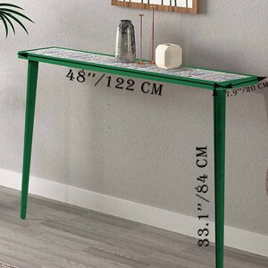 Entryway Table Unique Sideboard Console End Coffee Table Handmade Wood ...