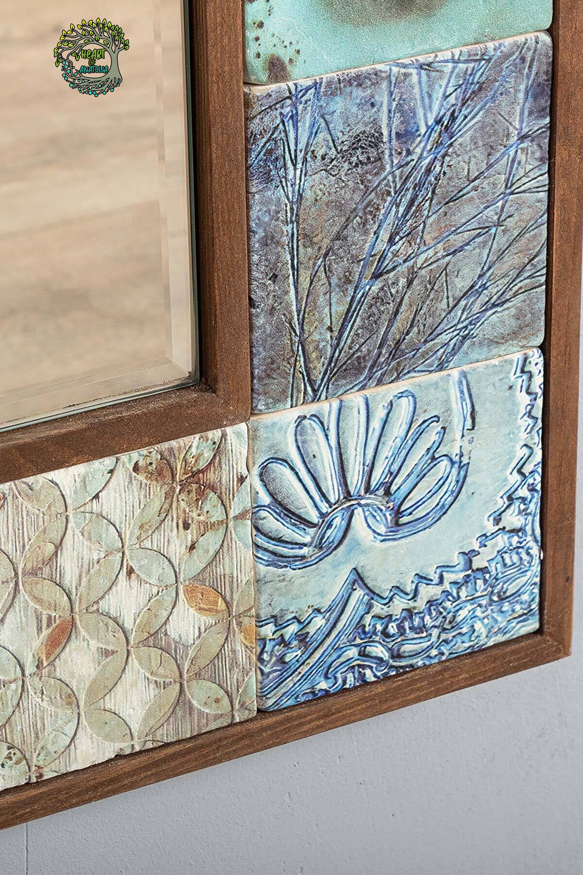 Boho Mirror Wall Decor Mirror Art Full Lenght Boho Mosaic - Etsy