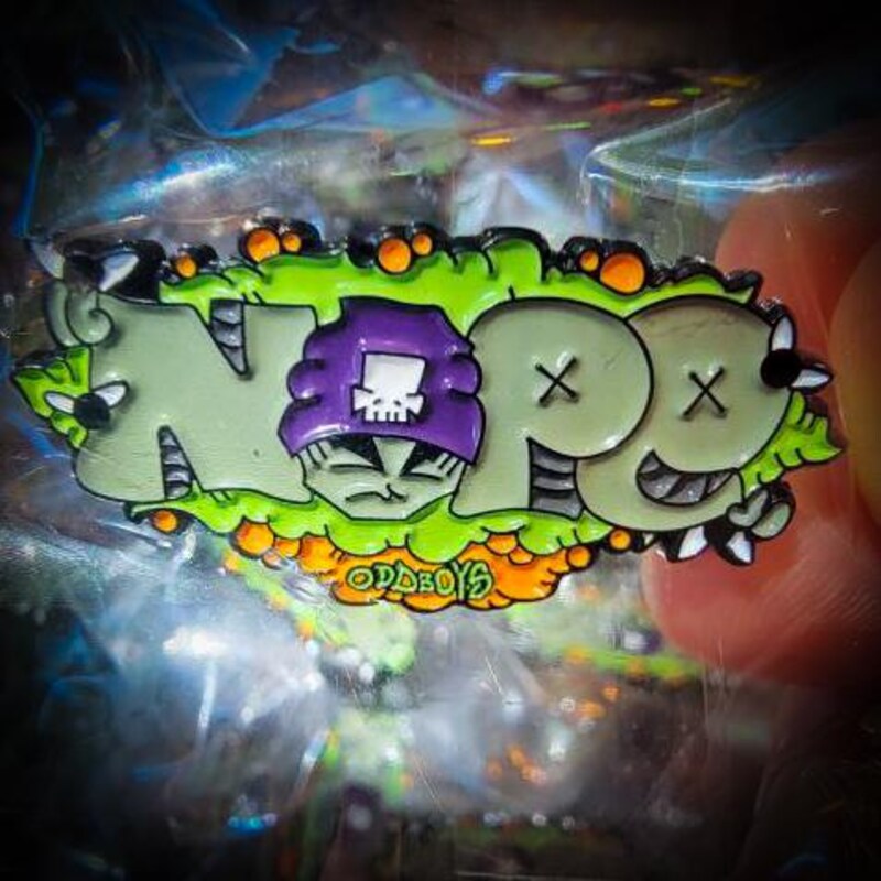 Graffiti Enamel Pin - Etsy