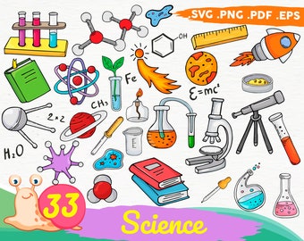 Science clipart | Etsy