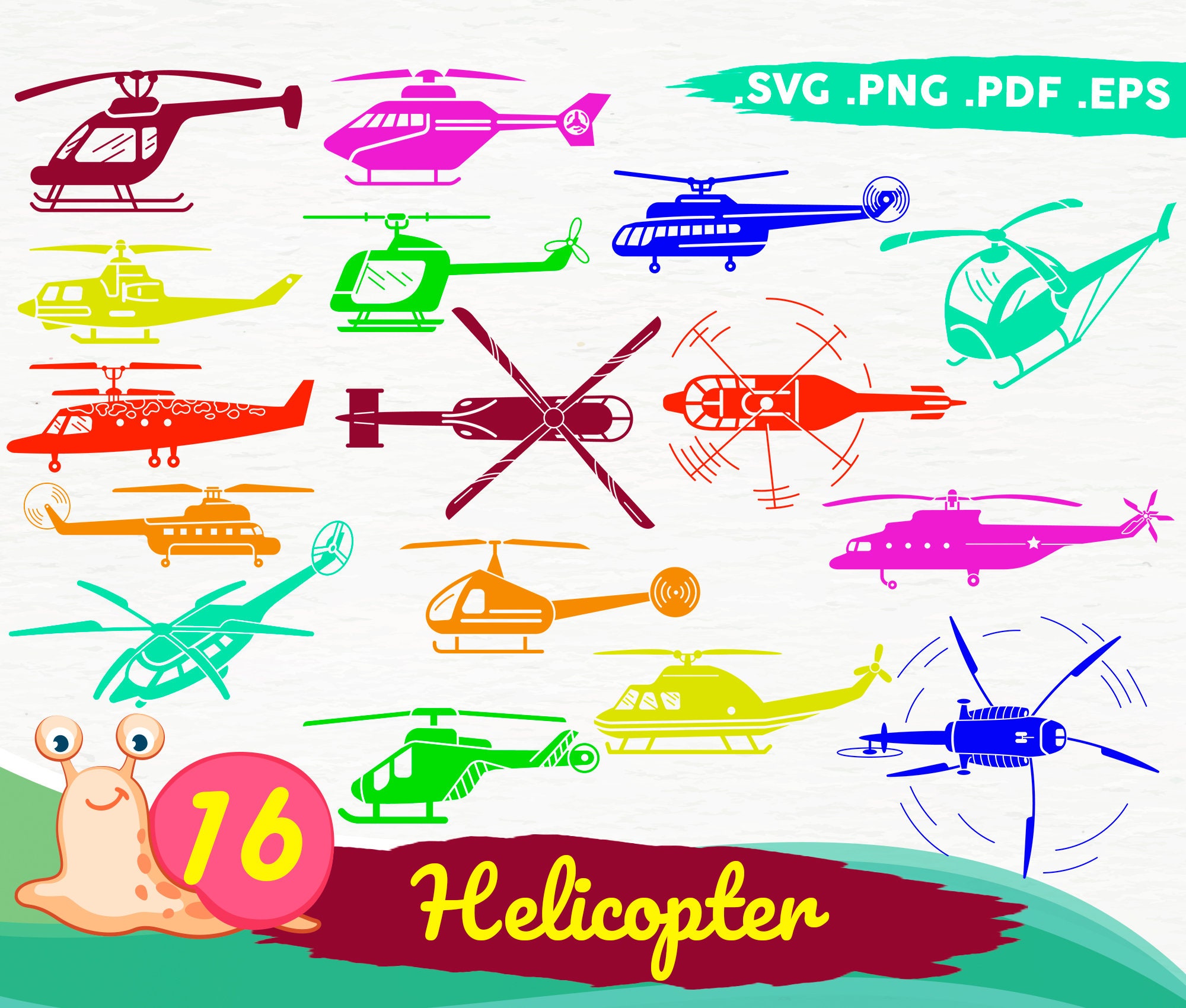 Helicopter Bundle Svg,helicopter Svg,helicopter Clipart,helicopter ...