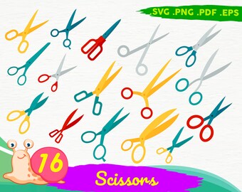 Scissors SVG Bundle, Scissors SVG, Scissors Clipart, Scissors Cut Files ...