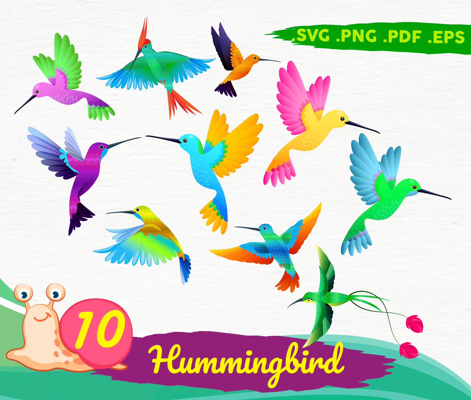 Hummingbird SVG Bundle Humming Bird Svgbird Svg Hummingbird - Etsy