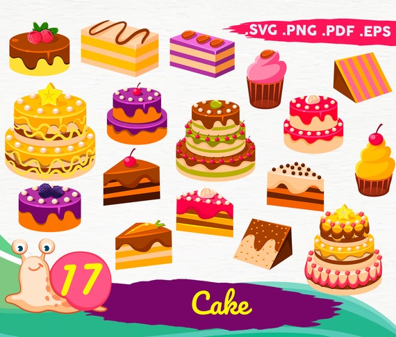 Cake svgCupcake SVGCupcake Svg Filescupcake vectorCupcake | Etsy