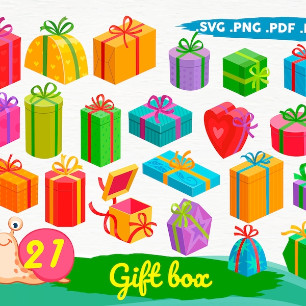 Presents Svg - Etsy