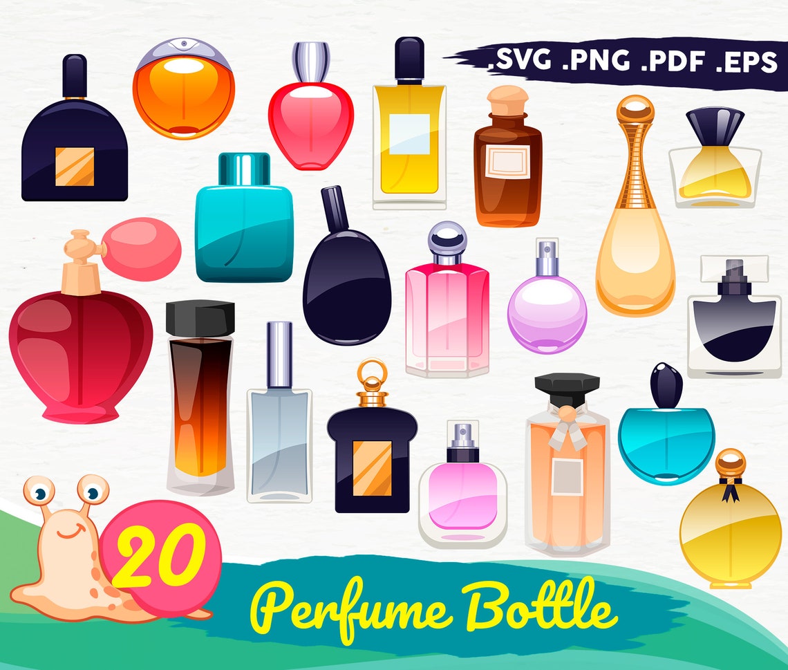 PERFUME SVG, Perfume Bottle Svg, Perfume Silhouette, Perfume Clipart ...