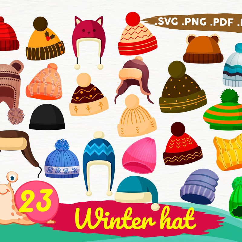 Hat Clip Art - Etsy