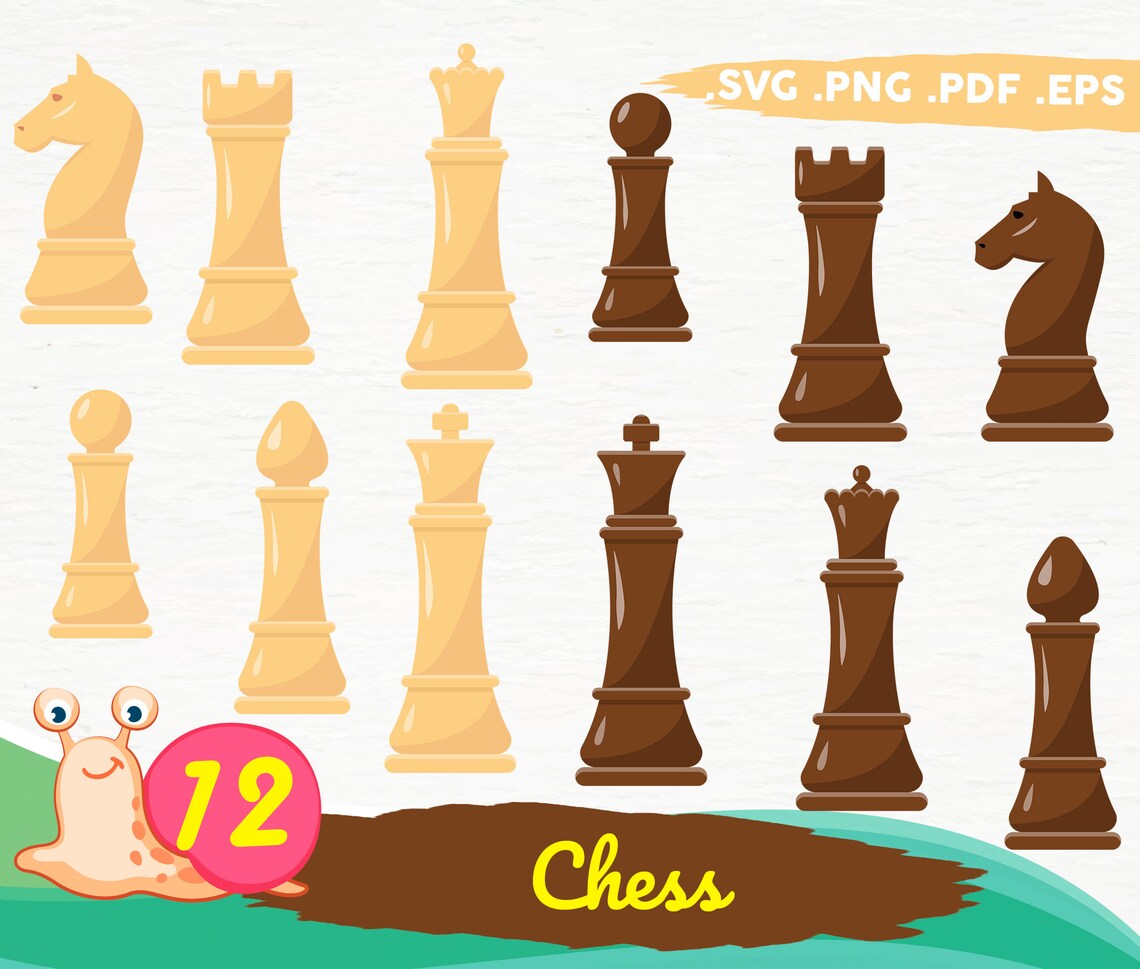 Chess SVG Bundle , Chess SVG, Chess Clipart,chess Svg,silhouette,chess ...